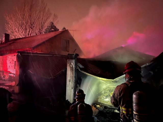 Mapleton garage fire early Wednesday started by explosion | News ...